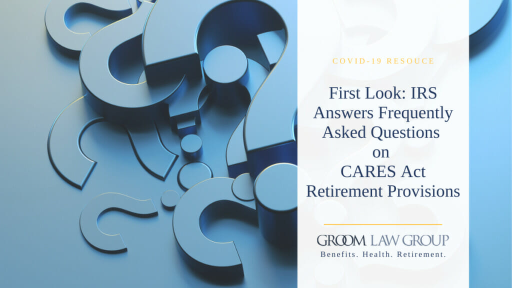 IRS Proposes Rules on UBIT Changes Affecting Benefit Plan Investors ...