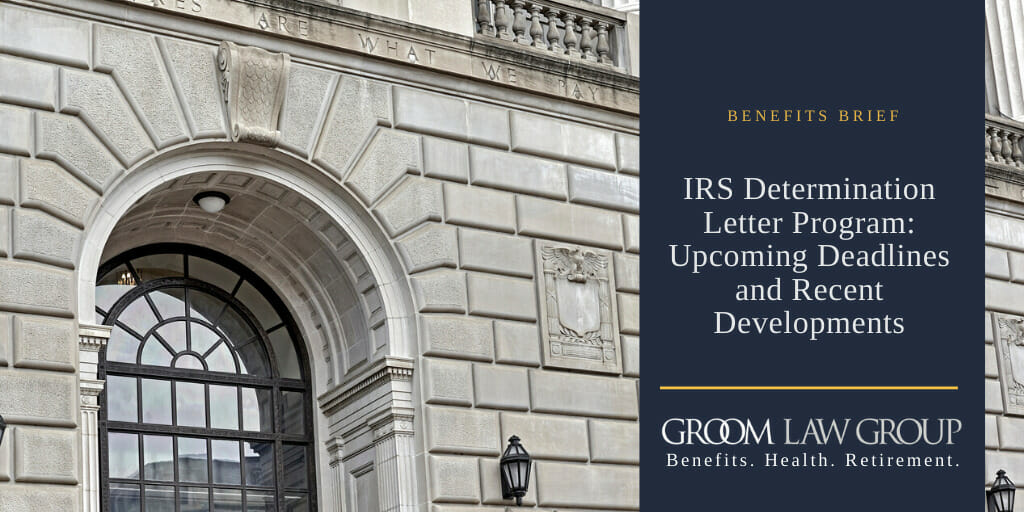 What Is An Irs Determination Letter