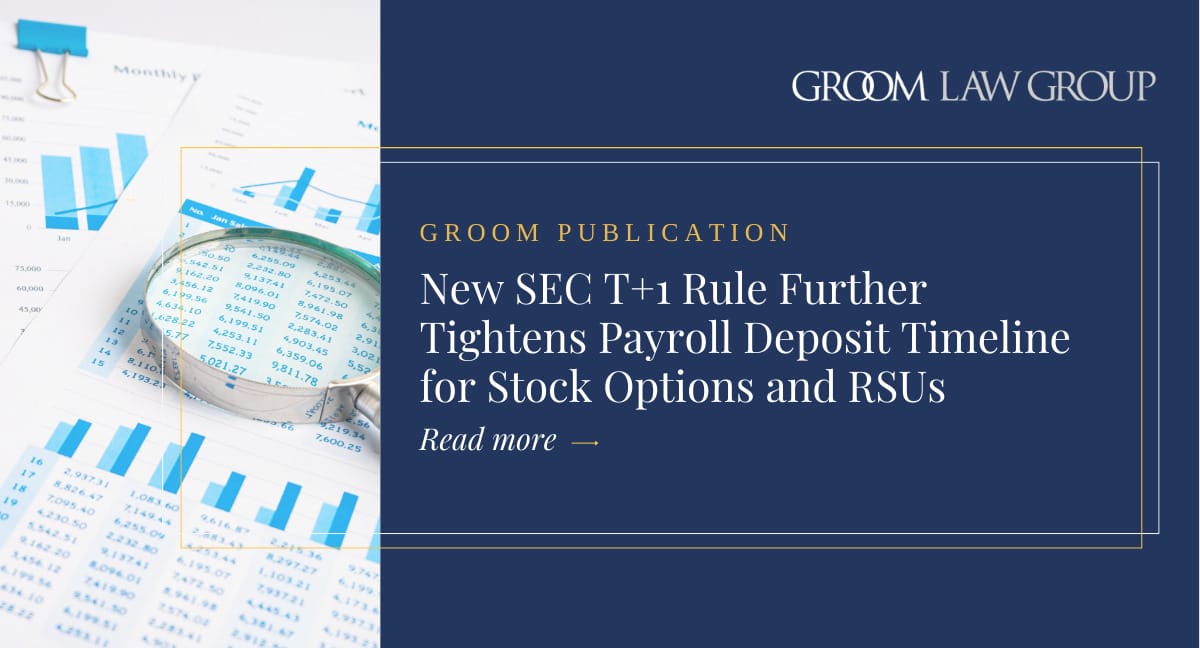 New SEC T+1 Rule Further Tightens Payroll Deposit Timeline for Stock ...